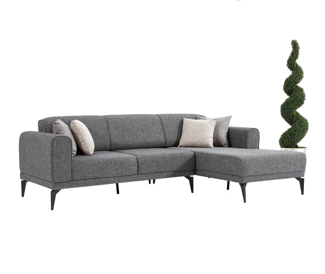 Coltar, Divona, 991DVN1901, Lemn, Smokey Grey - mezoni.ro