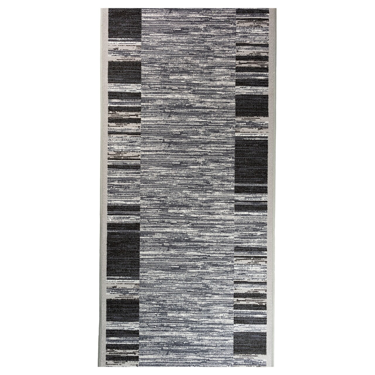 Traversa pentru hol Phoenix, Decorino, 80x300 cm, poliamida, gri ...