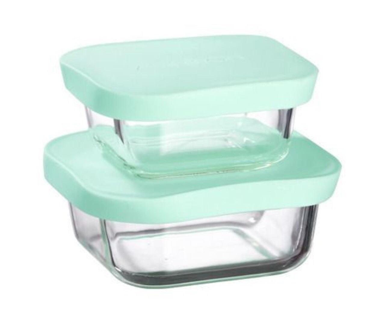Set 2 caserole din sticla Frisk, Ambition, 300 ml + 450 ml, capac din ...