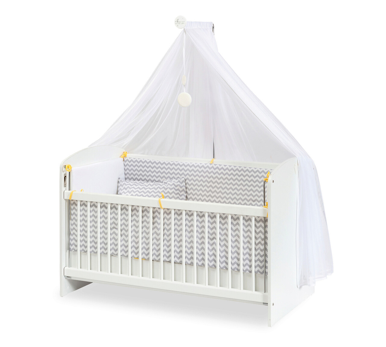 Patut pentru copii Baby Nest, Çilek, Customary Lift Bed White (60 x 120 ...