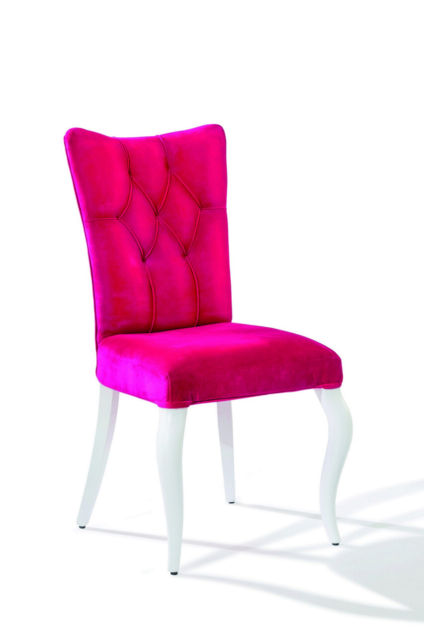 Scaun, Çilek, Rosa Chair, 55x84x56 cm, Multicolor - mezoni.ro