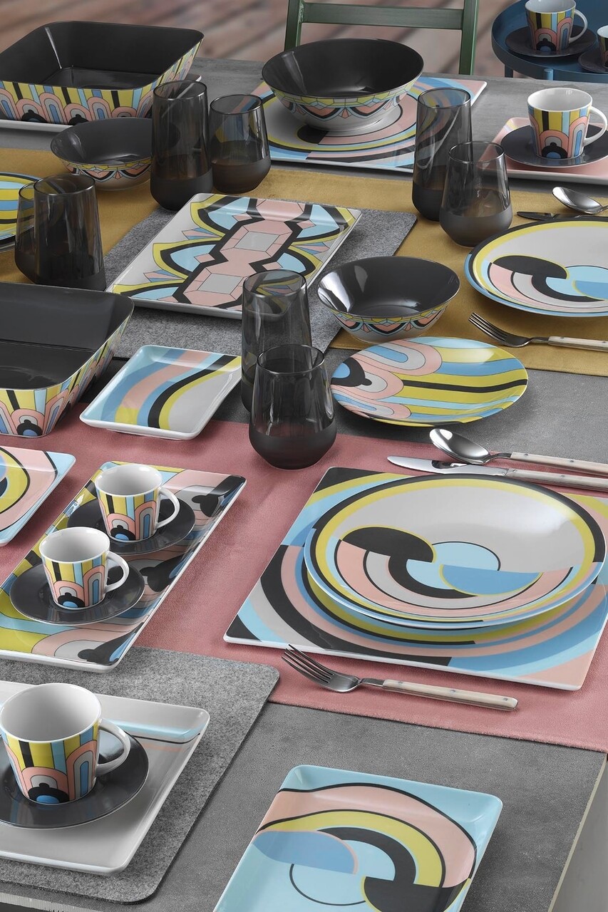 Serviciu de masa, 25 piese, Kutahya Porselen, ZG25Y260010876, portelan ...