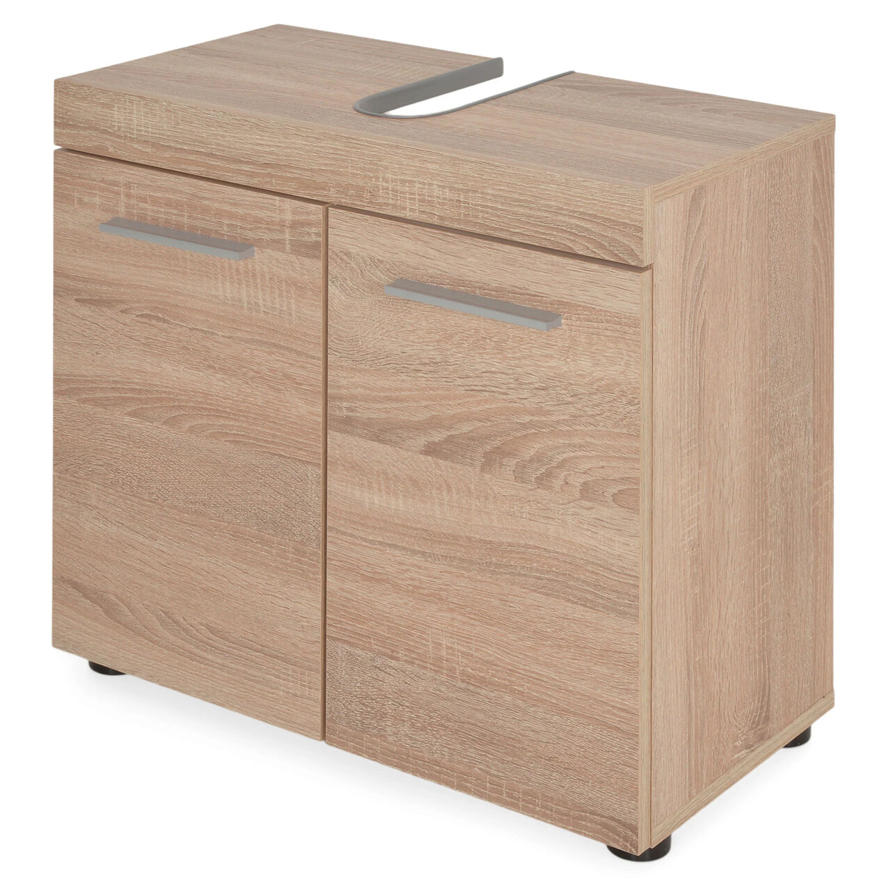 Dulap pentru baie / masca de lavoar Runner, 58x31x57 cm, PAL, bej - Mezoni