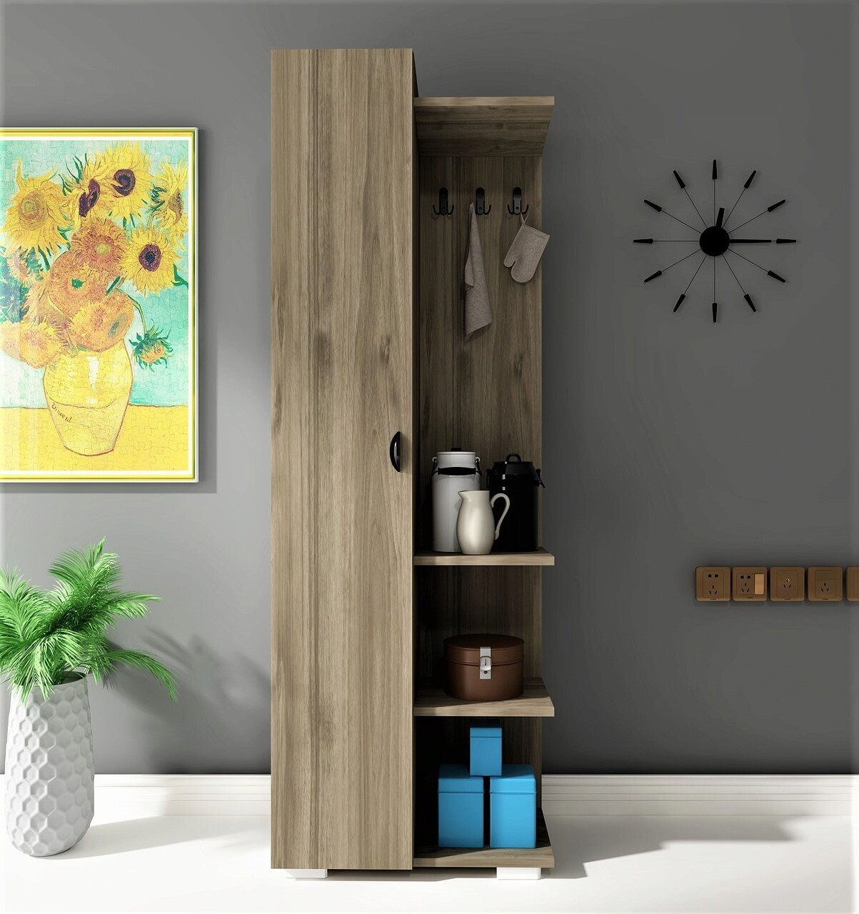 Dulap multifunctional, Olivia, Flexi, PAL, Maro - Mezoni