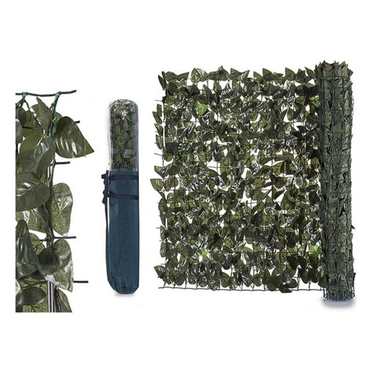 Separator verde pentru gradina S3604412 Green, Ibergarden, 300 x 100 cm ...