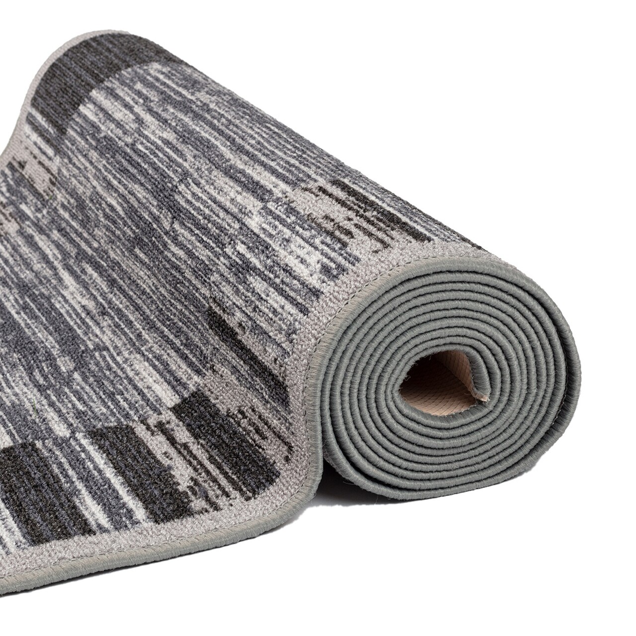 Traversa pentru hol Phoenix, Decorino, 80x600 cm, poliamida, gri ...