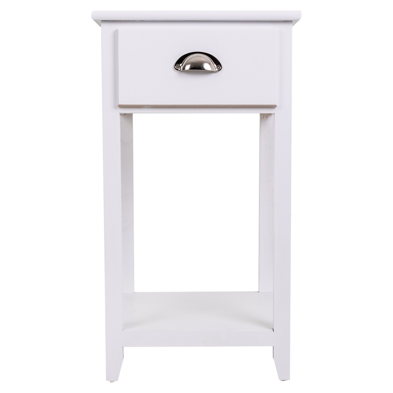 Masuta inalta Brittany, Creaciones Meng, 35x35x63 cm, lemn de paulownia ...