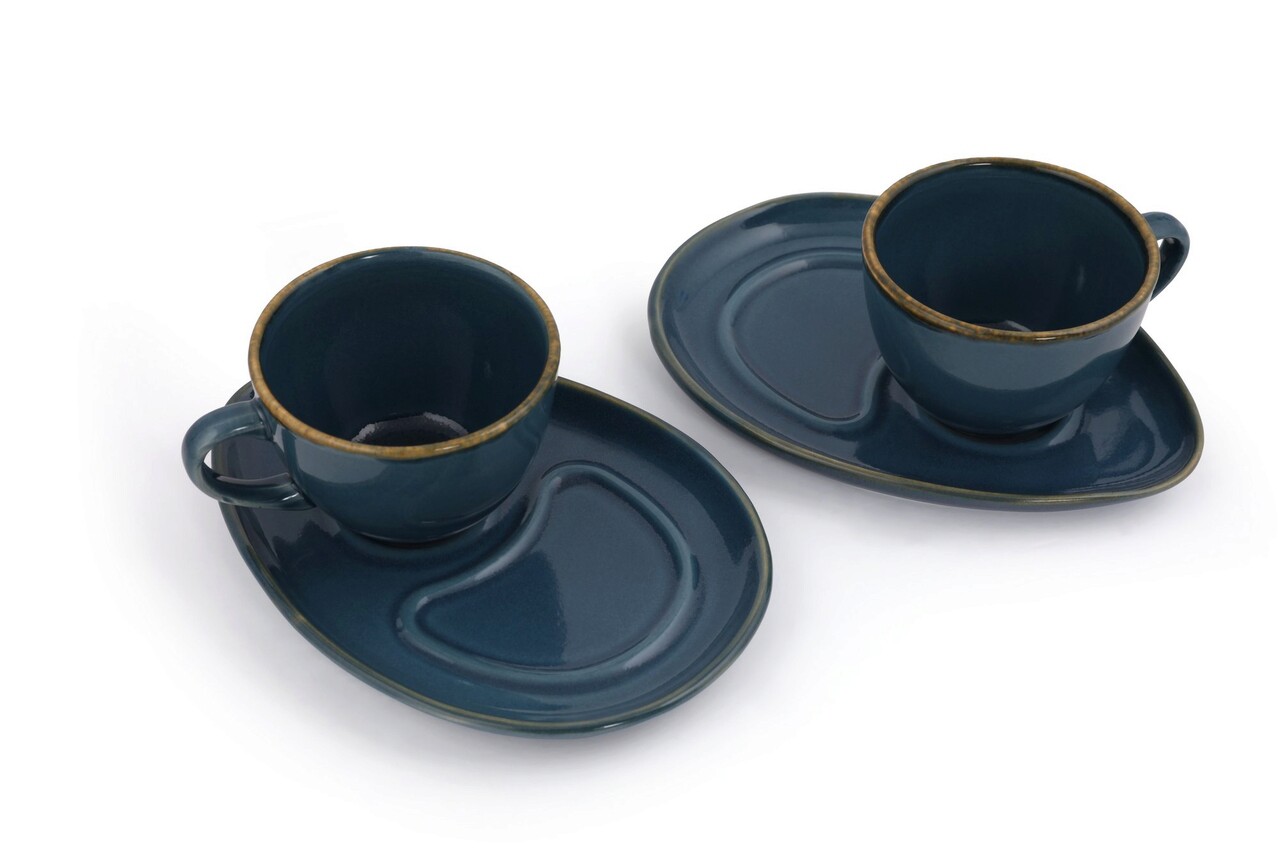 Set cesti de cafea, Keramika, 275KRM1495, Ceramica, Multicolor - mezoni.ro