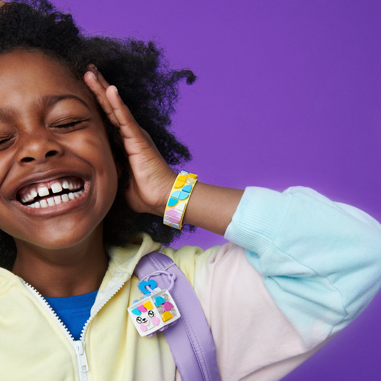 Bratara - Pisoi cu bomboane, LEGO, plastic - Mezoni