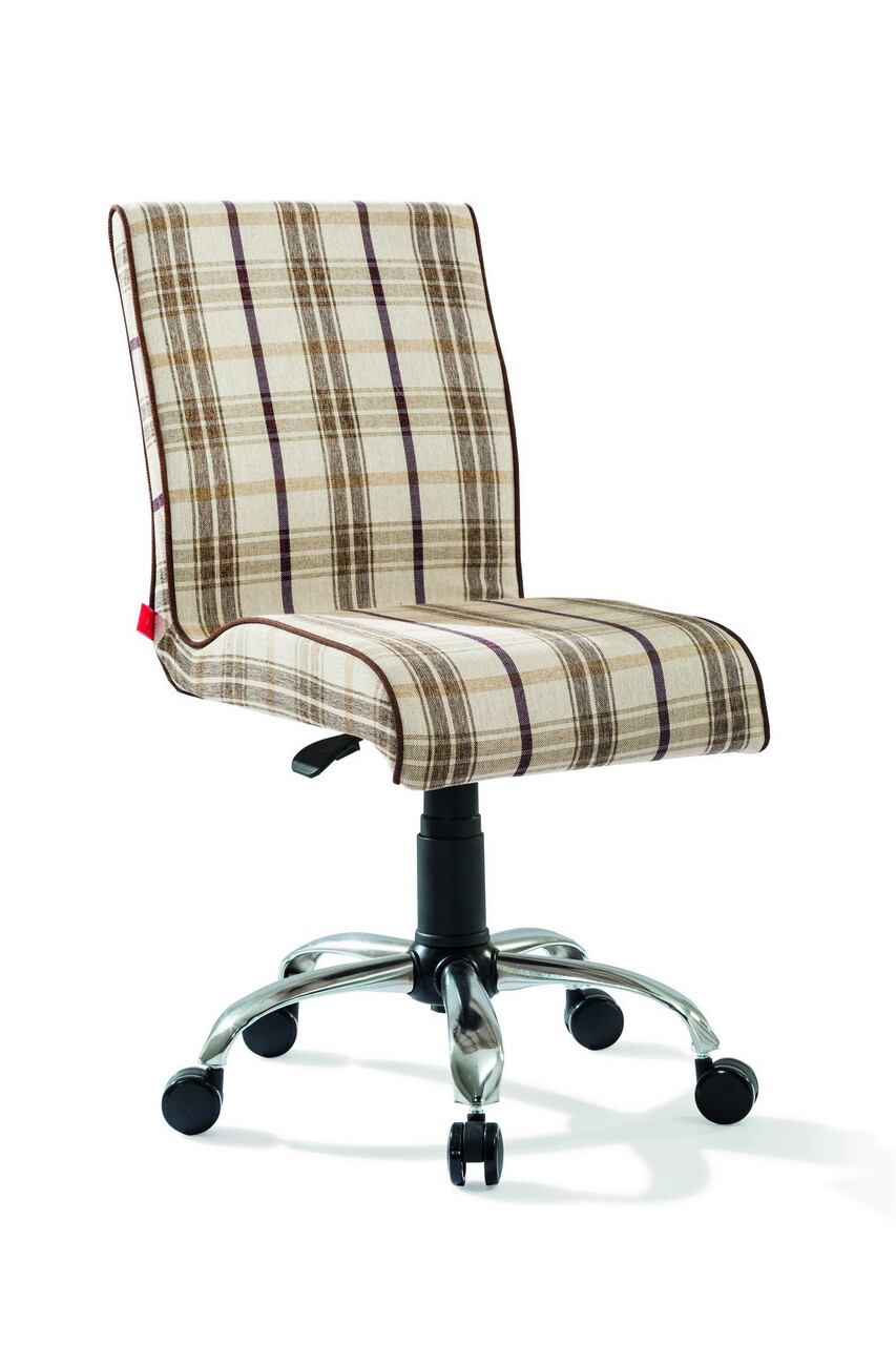 Scaun, Çilek, Plaid Soft Chair, 58x92x60 cm, Multicolor - mezoni.ro