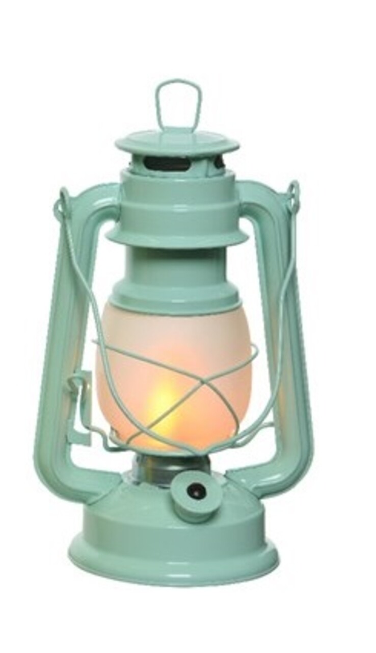 Felinar Lumineo, H24.5 cm, 21 led-uri, verde - mezoni.ro