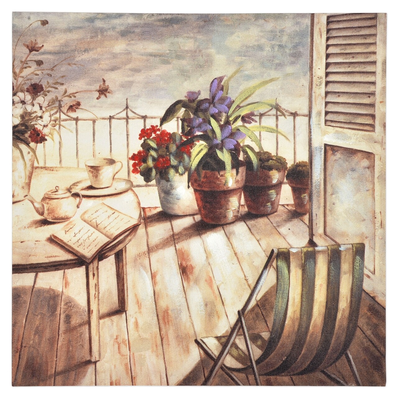 Tablou canvas, Boda Arts, Provence I, 40 x 40 cm, canvas, multicolor ...