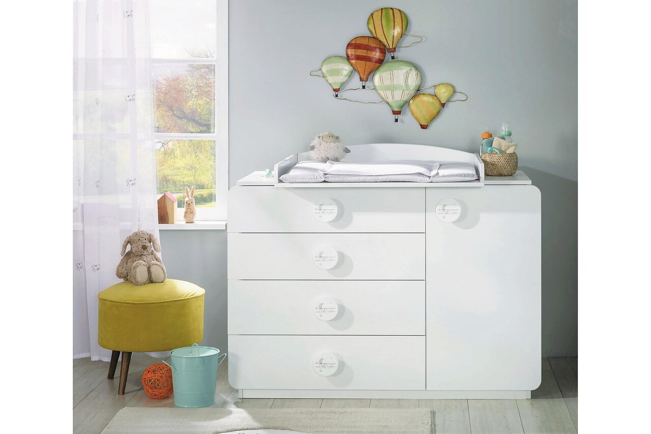 Masuta de infasat bebelusi, Çilek, Baby Cotton Changing Table, 82x13x74 ...