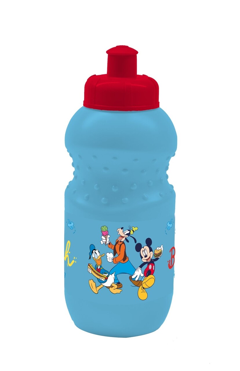 Recipient apa Mickey Awesome friends, Disney, 350 ml, albastru - mezoni.ro
