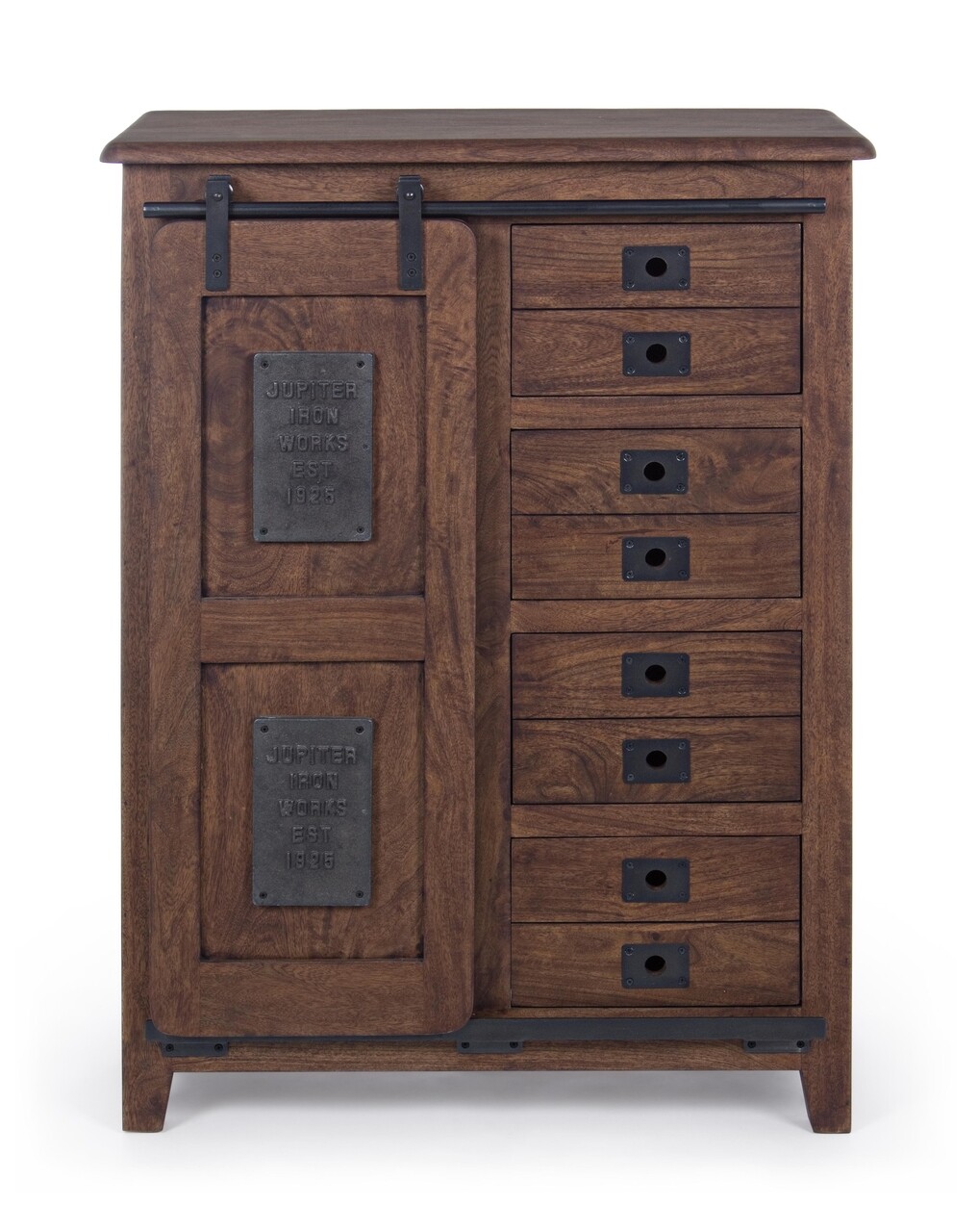 Bufet inferior Jupiter, Bizzotto, 89 x 43 x 119 cm, lemn de mango/MDF ...