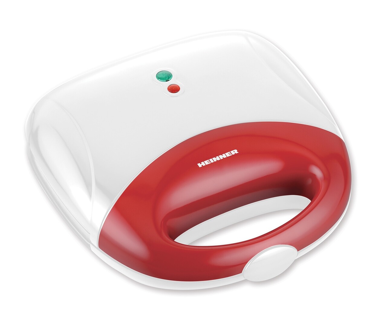 Sandwich maker Heinner, 650-750 W, alb/rosu - mezoni.ro