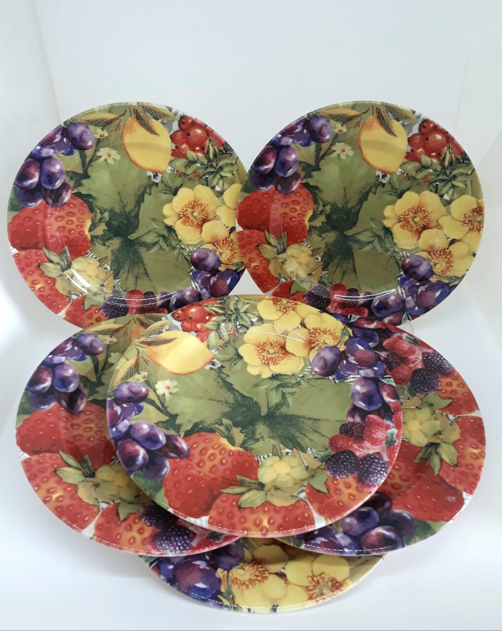 Set 6 farfurii pentru desert PRS 333, Helen Porselen, 20x20x2 cm ...