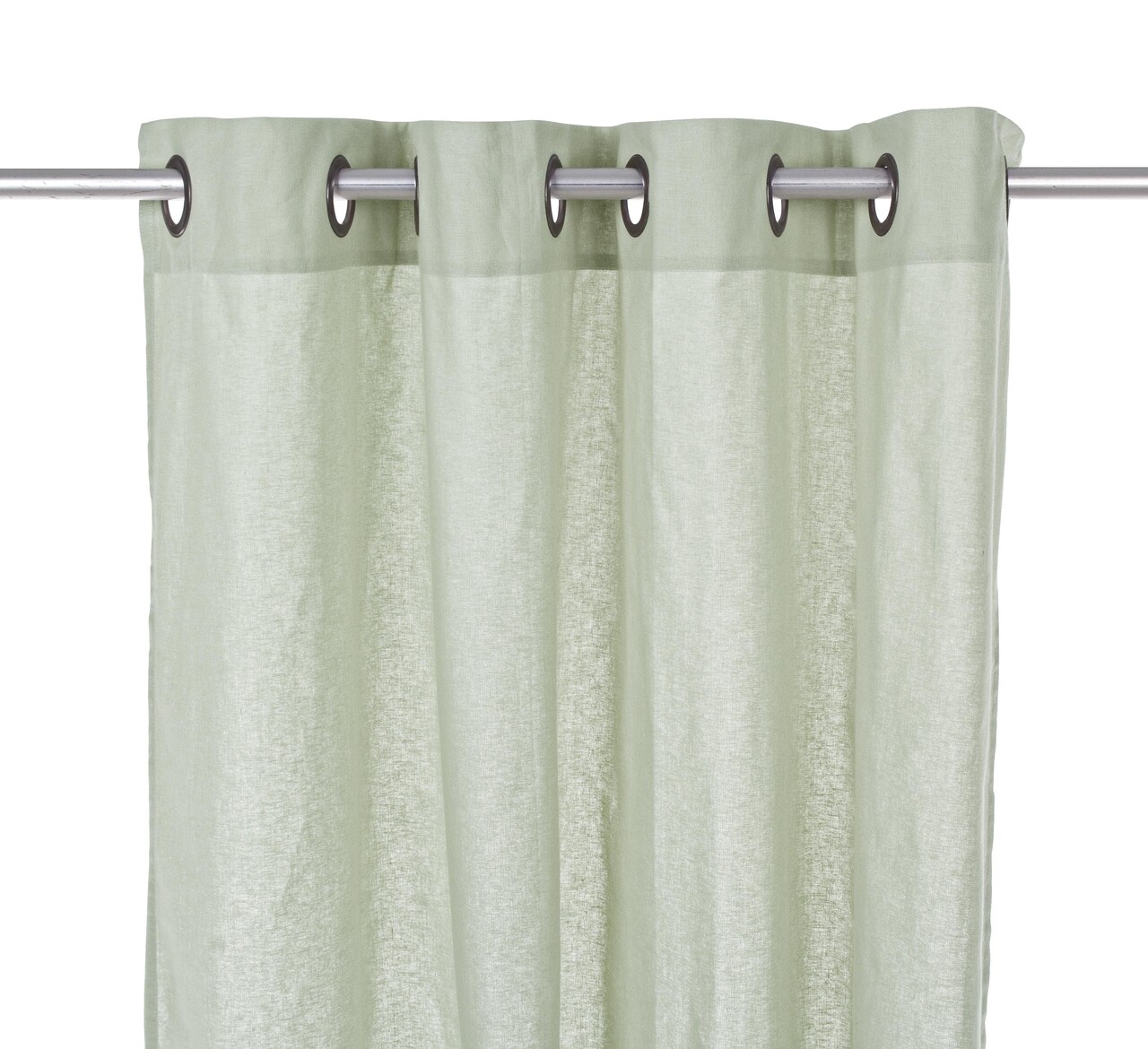 Perdea Amy Green, Bizzotto, 140x280 cm, bumbac, verde - Mezoni