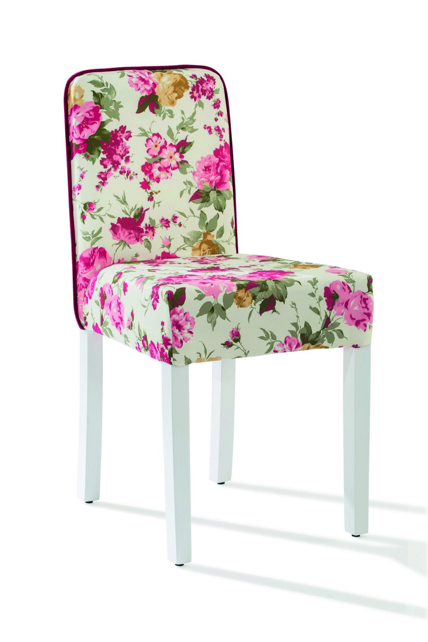 Scaun, Çilek, Summer Chair, 43x87x50 cm, Multicolor - mezoni.ro