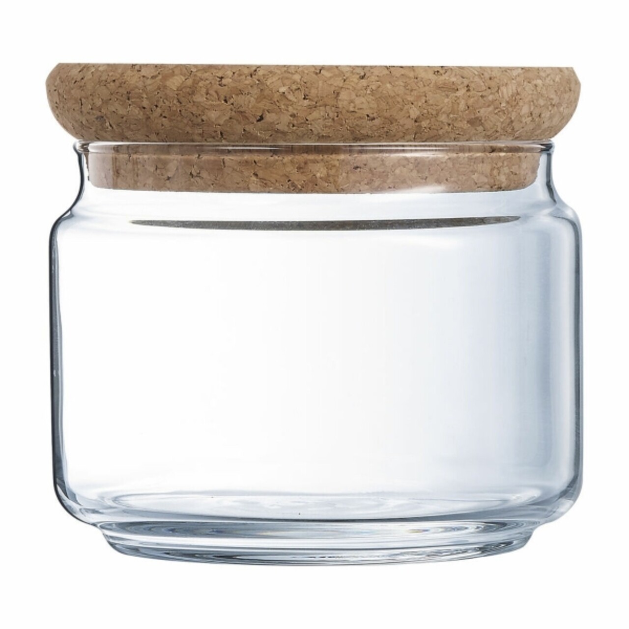 Recipient depozitare, Luminarc, Cork, 0.5 L, sticla/pluta, transparent ...