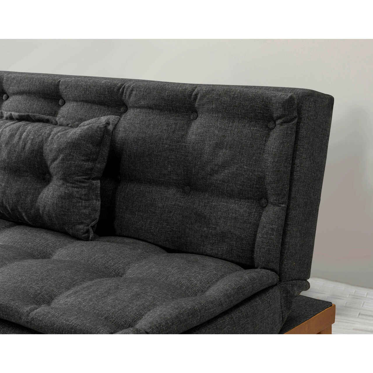 Coltar, Unique Design, 867UNQ1463, Lemn de carpen, Antracit - Mezoni