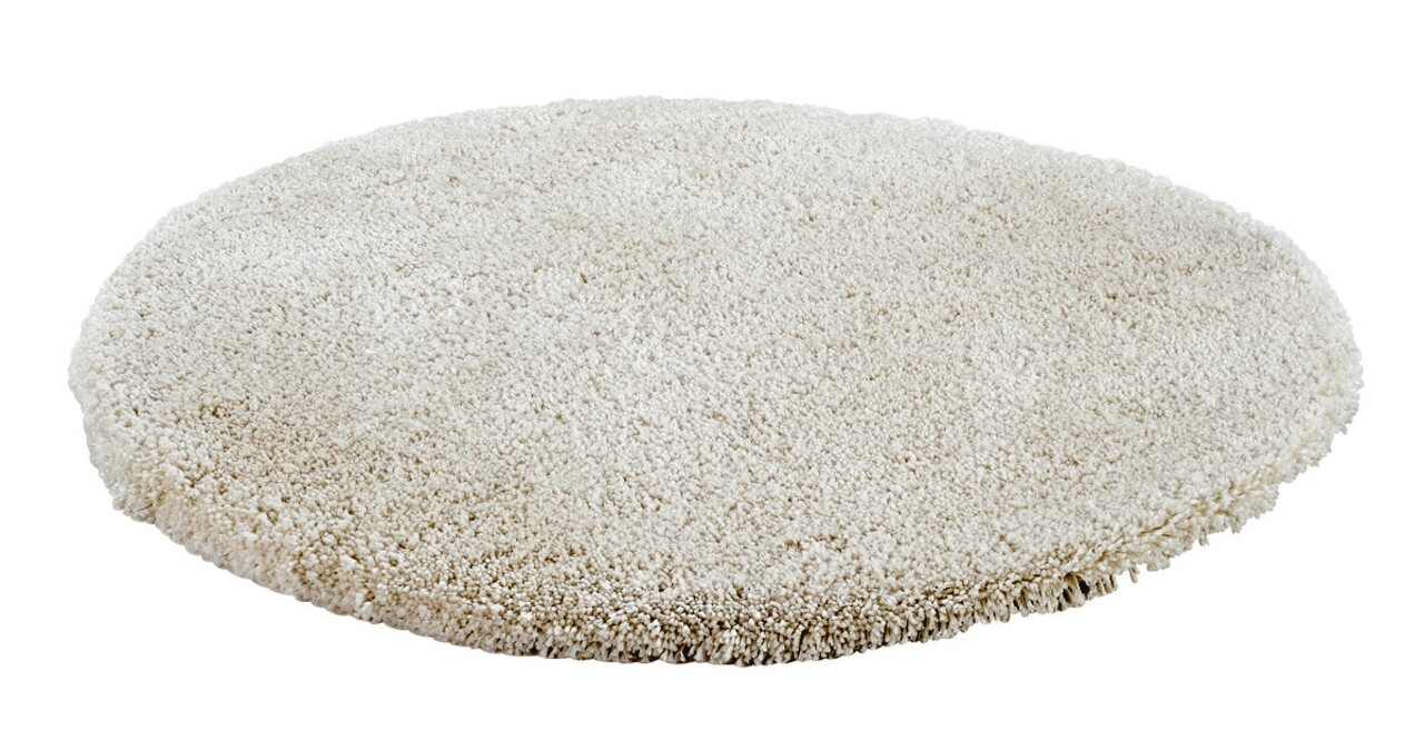 Covor Rhodos, Decorino, 80x80 cm, poliester, alb - mezoni.ro