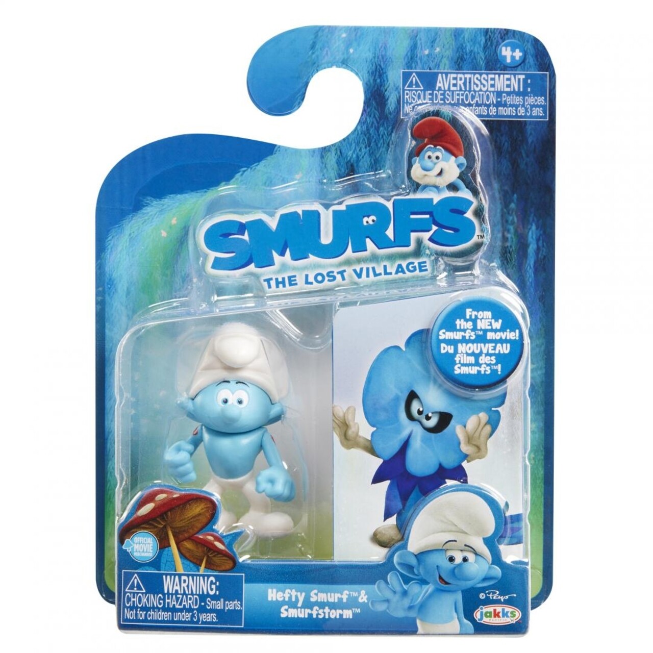 Set 2 figurine Hefty Smurf si Smurfstorm - Mezoni