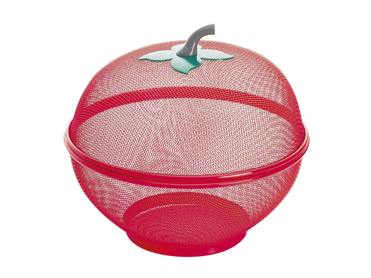 Cos cu capac pentru fructe, Apple, Excelsa, Ø26.5 cm, rosu - mezoni.ro