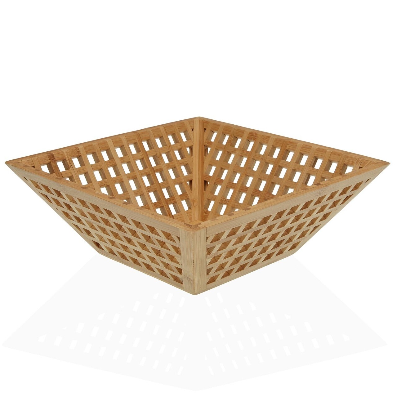 Cos pentru fructe Bamboo, Versa, 28 x 28 x 9.8 cm, bambus - mezoni.ro